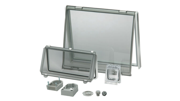 Fibox Inspection Protection Windows – Electro-Meters
