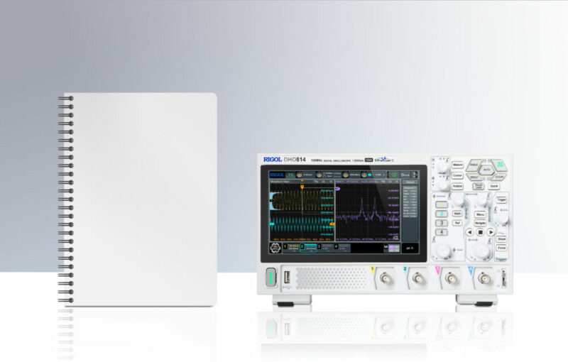 Rigol DHO800 Series - Compact High Performance Digital Oscilloscopes ...